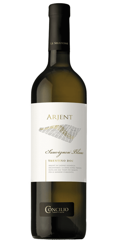 Sauvignon Blanc Trentino DOC Arjent " Le Selezioni " 2020 - Concilio ...